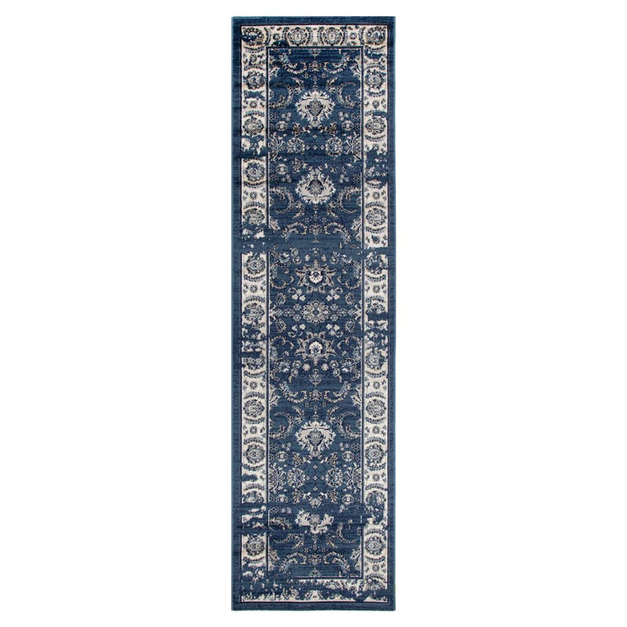 Arya Ziegler Distressed Navy Rug - 6408 BLUE – Brand Ventures Pty Ltd
