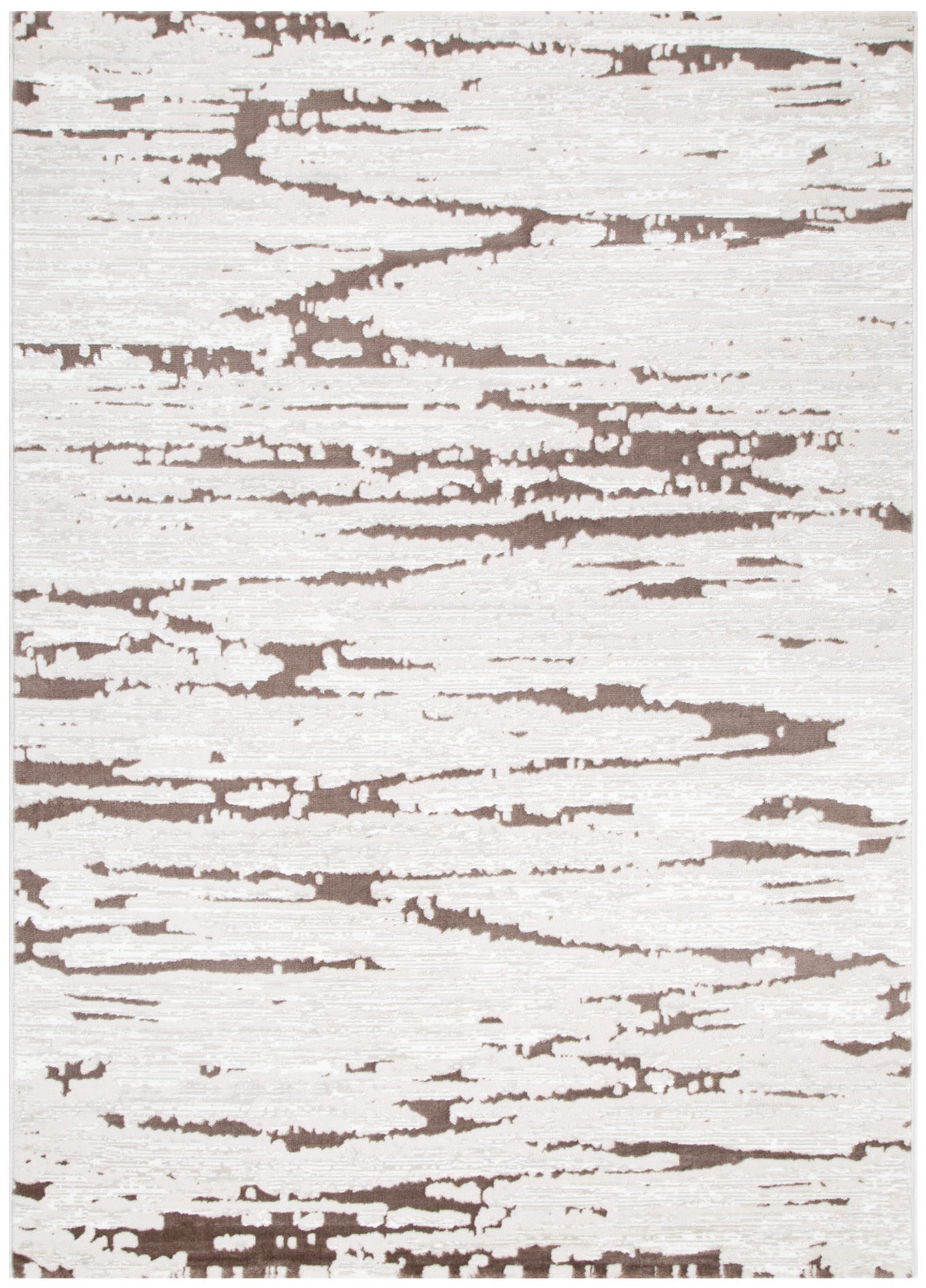 Amalfi Modern Abstract Cream Brown Rug - AMAL01 – Brand Ventures Pty Ltd
