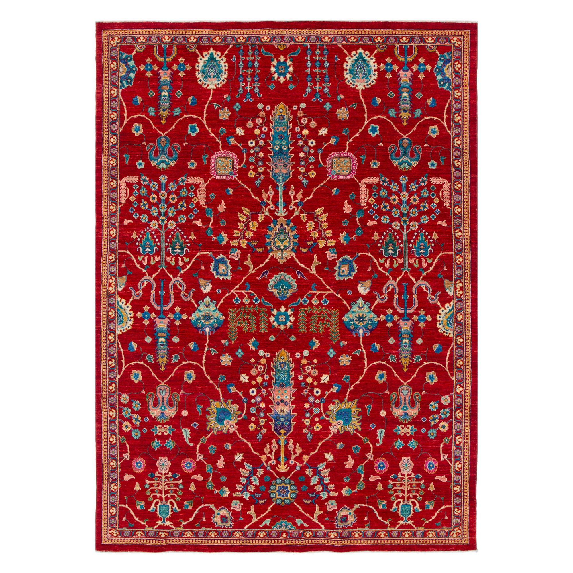 AFGHAN HANDKNOTTED WOOLE CARPETS 283X204 LOVARA- 82 CH524 – Brand ...