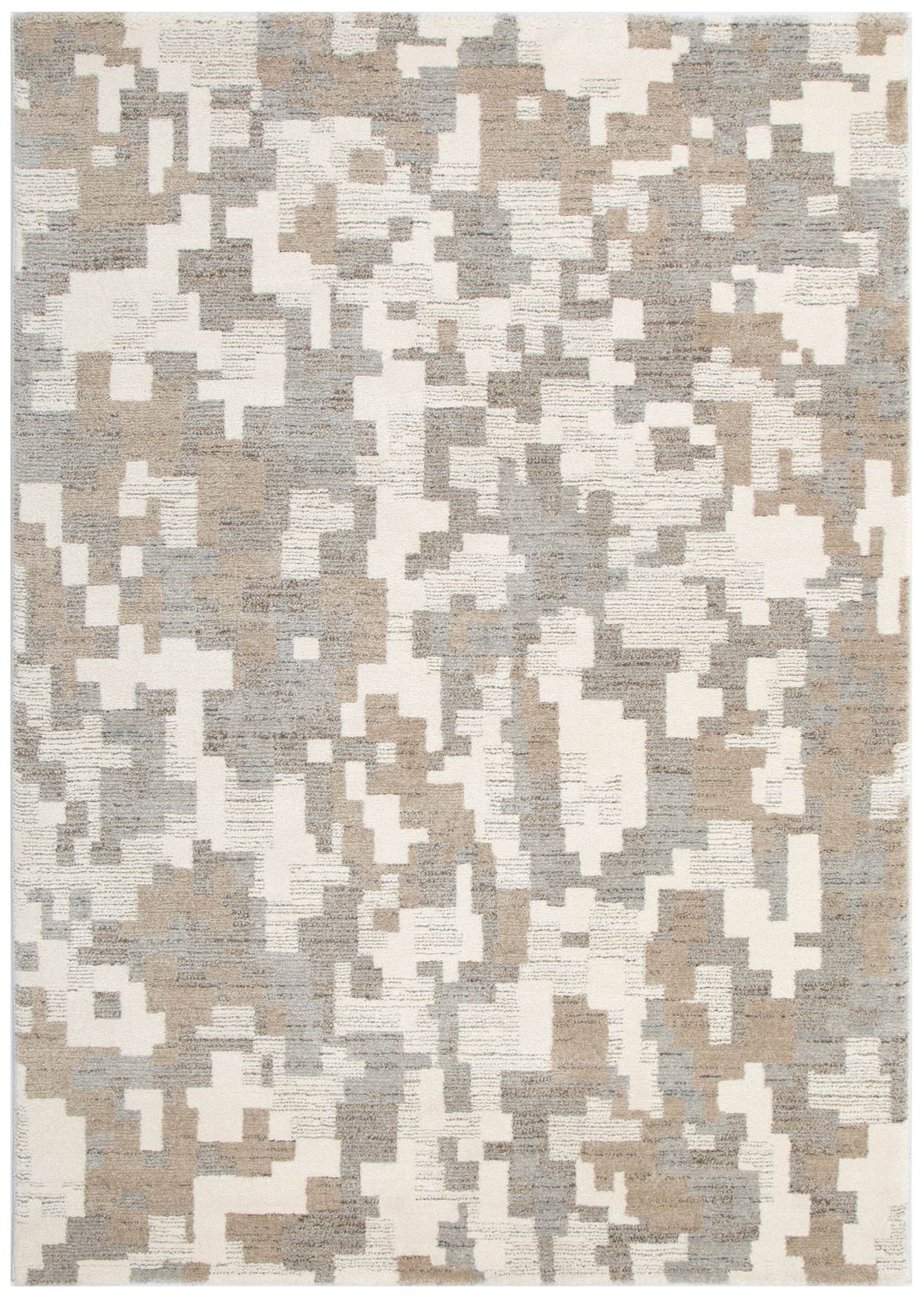 Nizza Abstract Beige Grey Rug - N007 – Brand Ventures Pty Ltd
