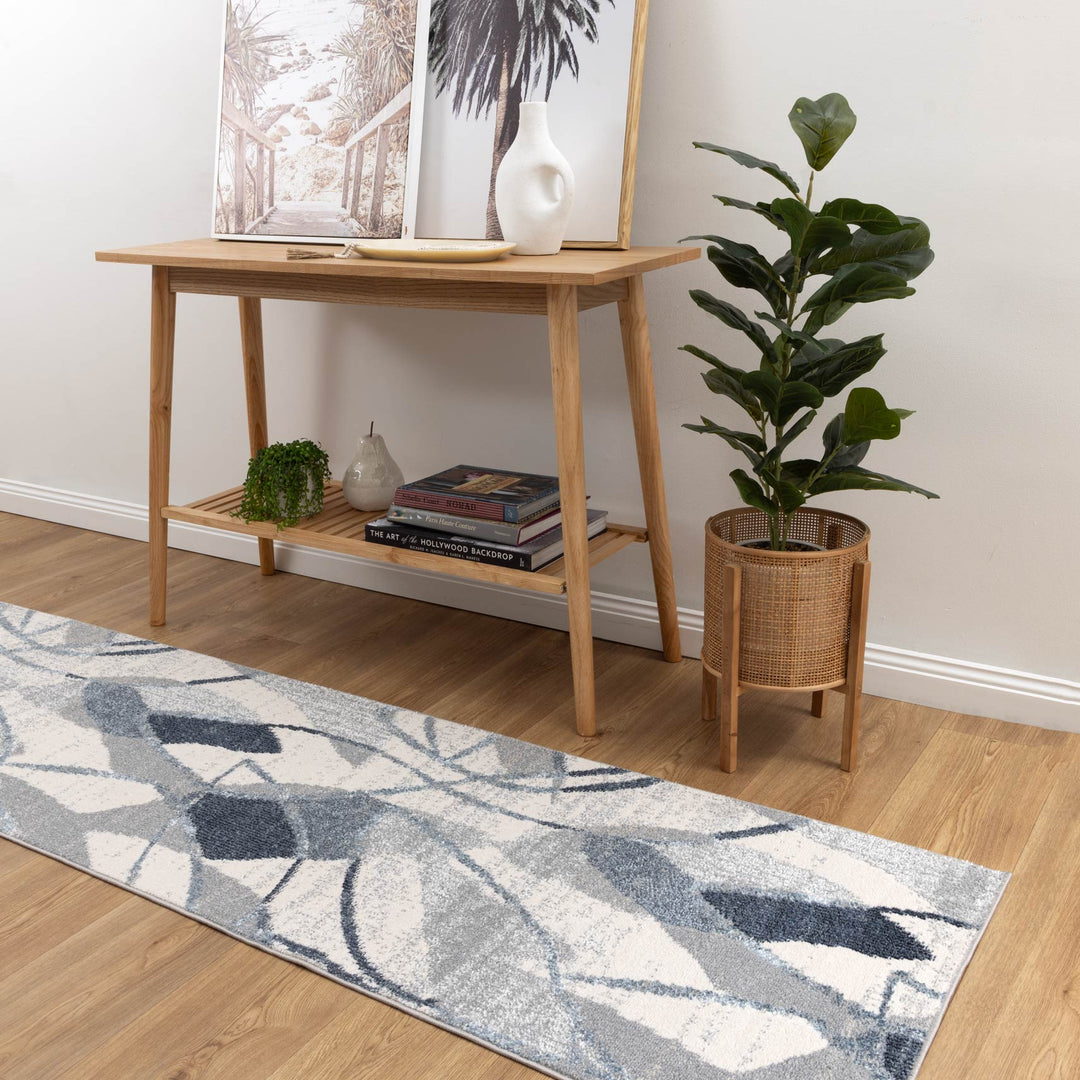 Santana Rhythm Grey Blue Rug - SANTA07 – Brand Ventures Pty Ltd