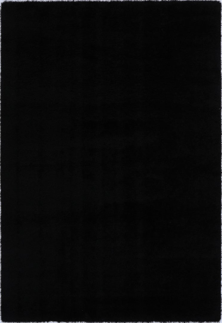 Puffy Soft Shag Black Rug – Brand Ventures Pty Ltd